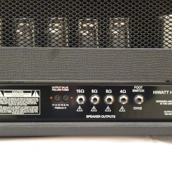 Hi Watt 100 Watt High Gain Valve Made in England - My Guitars 4U